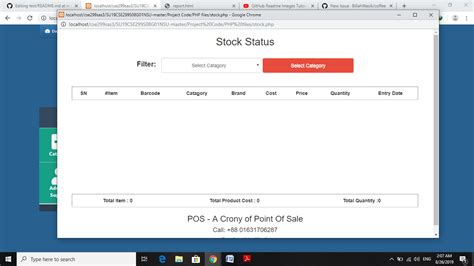 GitHub BillahWasik Inventory Management System Name Wasik Billah Farhad
