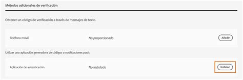Uso De Adobe Authenticator Para La Verificación En Dos Pasos