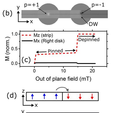 Pdf Reconfigurable Magnetic Domain Wall Pinning Using Vortex Generated Magnetic Fields