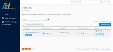 Cara Membuat Subdomain Di Cpanel Arenpedia