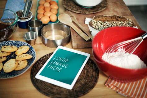 Kitchen Utensils And Ingredients Vector Set Free Stock Illustration