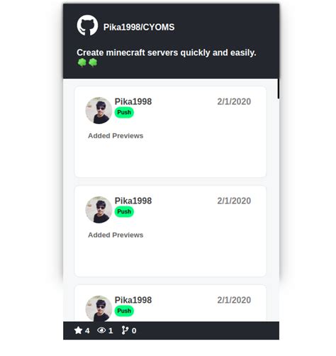 github prafulla codes git widget showcase your projects on their