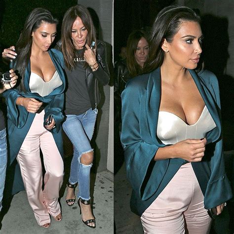 Kim Kardashian And Pussycat Dolls Founder Robin Antin Leaving Nobu