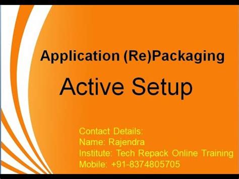 What Is Active Setup Youtube