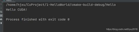 Cuda学习二cmake编译hello Cudacmake Cuda Csdn博客