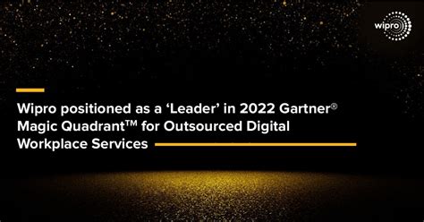 Wipro on LinkedIn: Wipro recognized as ‘Leader’ in 2022 Gartner® Magic Quadrant™ for…