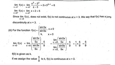 SOLUTION: Limits and derivatives and continuity and differntiability part 2 - Studypool