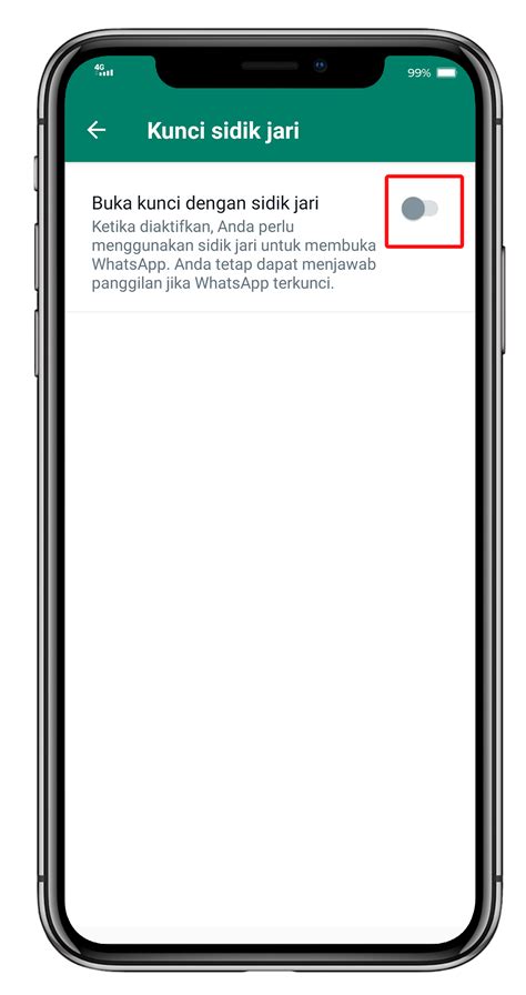 Cara Mengunci Aplikasi Wa