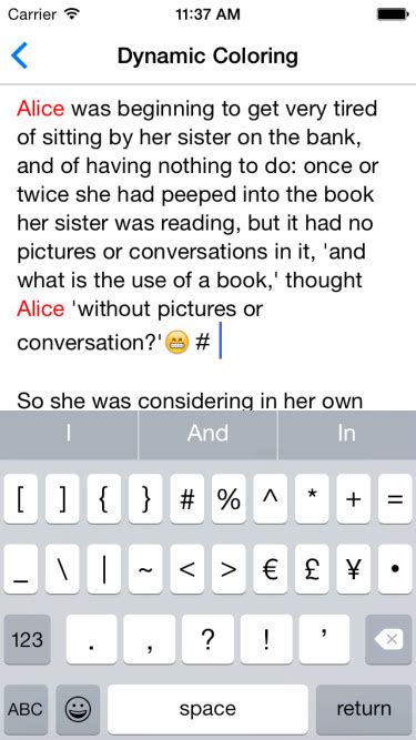 Objective C IOS Automaticatically Add Space After Emoji Icon For Colored String In