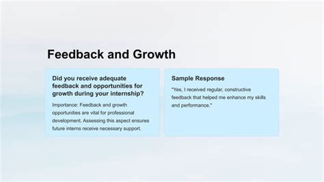 Intern Exit Interview Questions And Answers PPTX