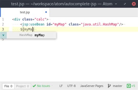 Github Moritzkn Atom Autocomplete Jsp Atom Autocomplete Provider For Jsp Jspx
