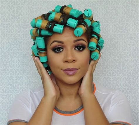 Pin by Jamie on New perm | Big hair rollers, Hair rollers, Permed hairstyles