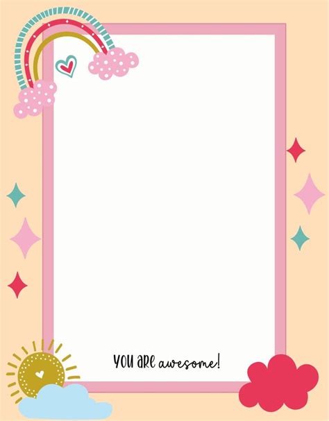 Rainbow Notepad Personalized Notepad Cute Notepad Pink Notepad Birthday Favor Coworker T