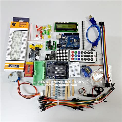 Beginner Arduino UNO R Compatible Starter Kit Denakan Technologies