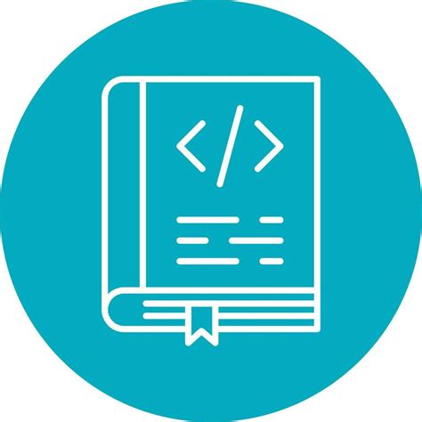 Coding Book Vector Icon 31437906 Vector Art At Vecteezy