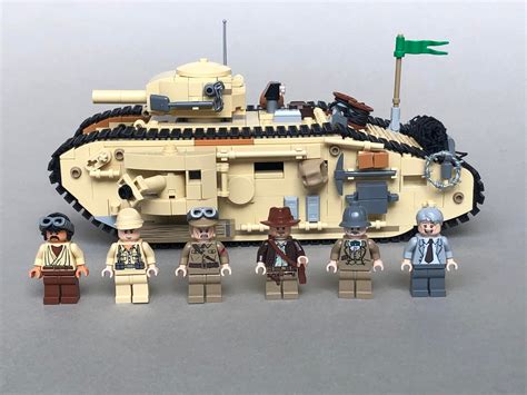 Very Cool Lego Tank Creation From Indiana Jones And The Last Crusade By
