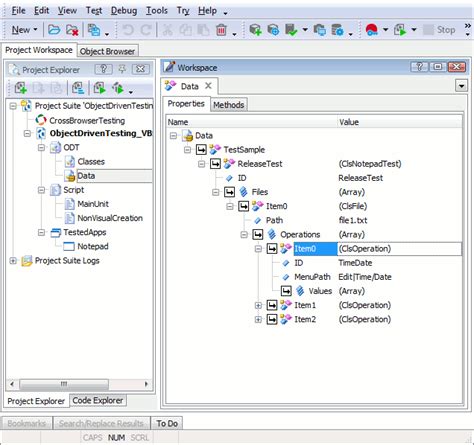 Data Editor TestComplete Documentation