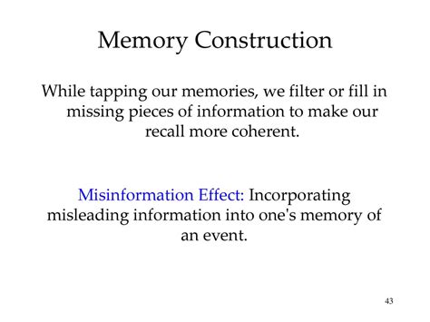 Memory Psychology 40s C Mcmurray Ppt Download
