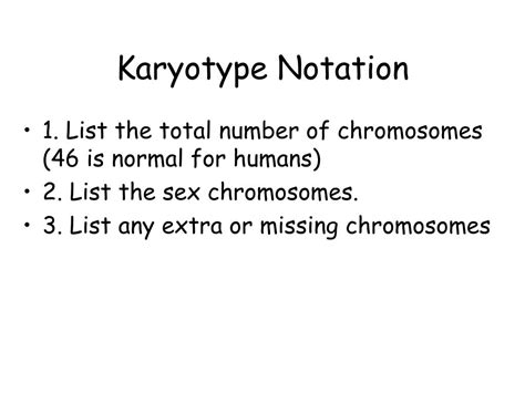 Ppt Karyotype Powerpoint Presentation Free Download Id 2171200
