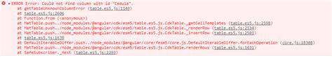 typescript Ocultar una columna de una Tabla de Angular Material Stack Overflow en español
