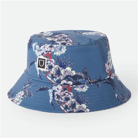 Unisex Eldon Water Packable Bucket Hat In Midnight Blue Brixton
