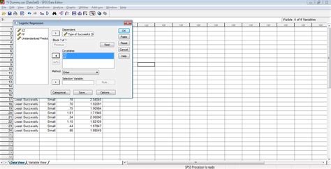 Model Logit Biner Dengan Spss Mobilestatistikcom