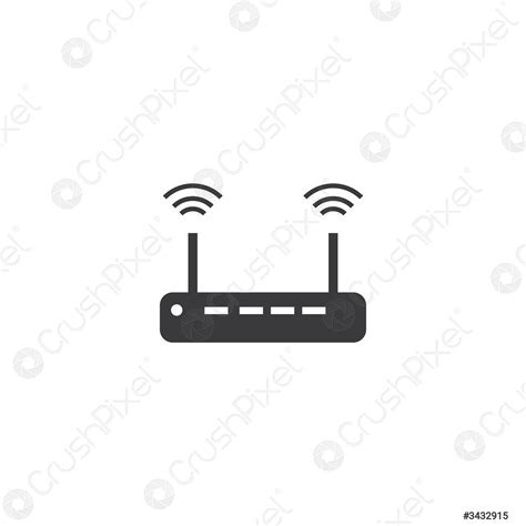 Router Stock Vector 3432915 Crushpixel