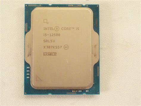 Yahoo オークション Intel Core I5 12500 Srl5v Lga1700 中古・動作