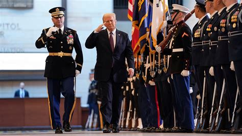 Trumps Shock And Awe Forget First 100 Days New President Shows Off