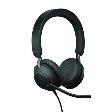 Jabra Evolve Usb C Ms Stereo Headset Jab Headsets