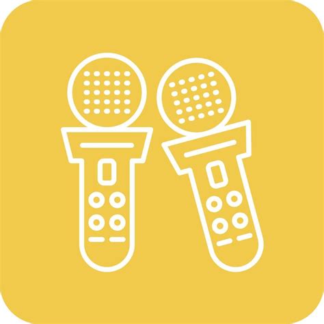 Controller Line Round Corner Background Icons 14772997 Vector Art At Vecteezy