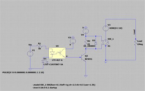 Pcb Design Is This Ltspice Simulation Of Arduinos Command For Relay