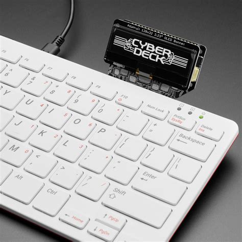 Adafruit Cyberdeck Bonnet For Raspberry Pi 400 Pimoroni