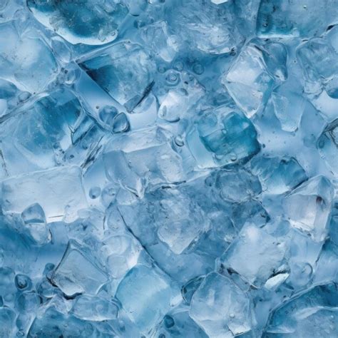 Premium Ai Image Seamless Ice Texture