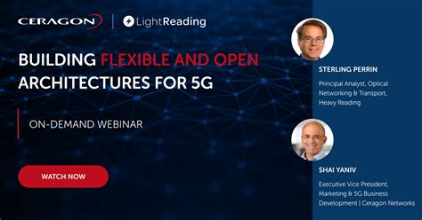 On Demand Webinar Building Flexible And Open Architectures For 5g