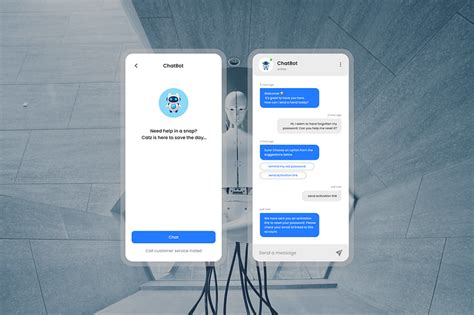 Chatbot Mockup Mobile Ui Design By Omkar Chavan On Dribbble