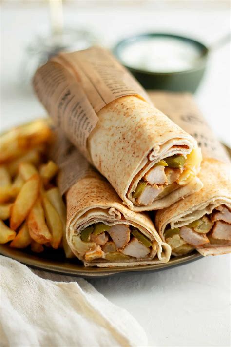 Arabic Chicken Shawarma Platter