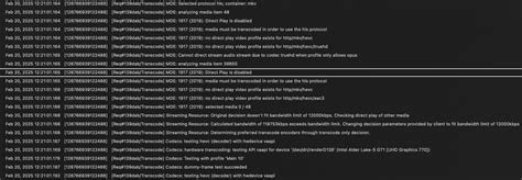 BUG Plex IOS Transcoding Instead Of Direct Playing Version Mobile Devices Plex Forum