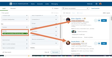 guide how to use sales navigator boolean search for prospecting