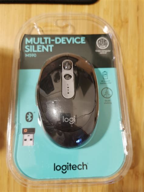 Logitech M Multi Device Silent Wireless Mouse Computers Tech Parts Accessories Mouse