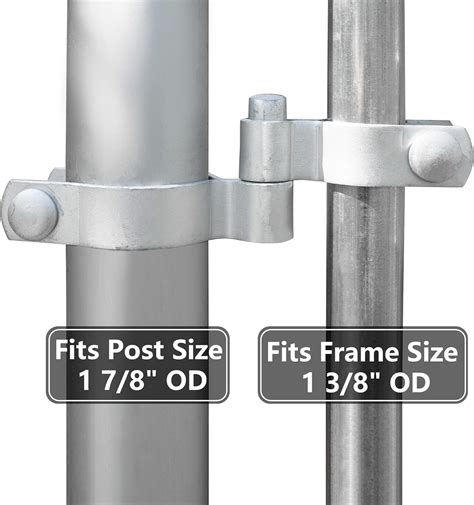 Buy HITTITE Sets Chain Link Fence Gate Post Hinge Heavy Duty Gate Hinges With Two