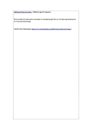PPT Python Full Stack Developer Salary PowerPoint Presentation Free
