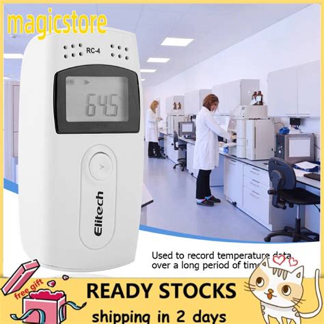Rc 4 Temperature Data Logger Recorder For Cold Chain Storage Shopee Singapore
