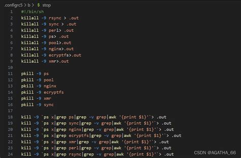 【linux系统恶意代码】“亡命徒（outlaw）僵尸网络” kswapd0挖矿病毒的发现与清除 configrc5 csdn博客