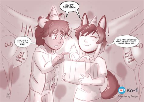 Kofi Sketch 38 Ava Birthday by Foxhatart on DeviantArt