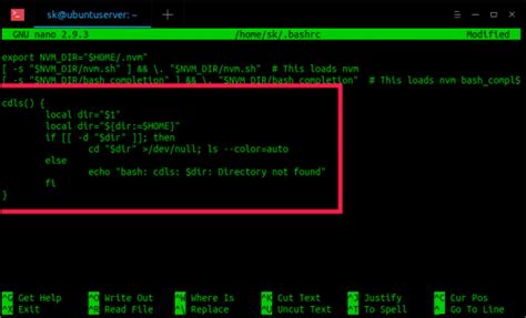 Bash Tips How To Cd And Ls In One Command OSTechNix