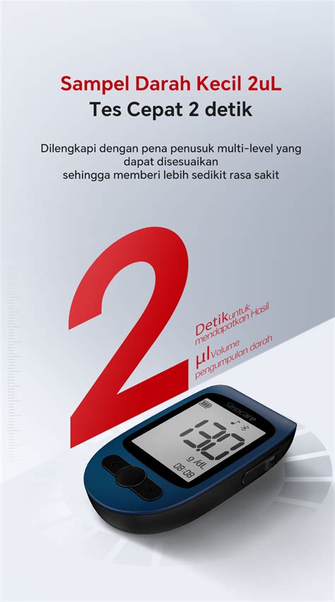 Jual Alat Cek Darah Hemoglobin Hb Sinocare H101 Kit Isi 50 Strip Alat Tes Darah Lengkap Hasil