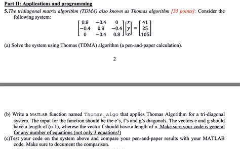 Solved Part Ii Applications And Programming 5the