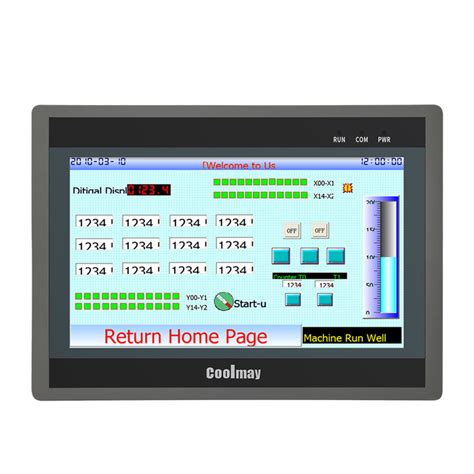 Coolmay 10 Inch HMI PLC Combo Programmable Logic Controller With Touch