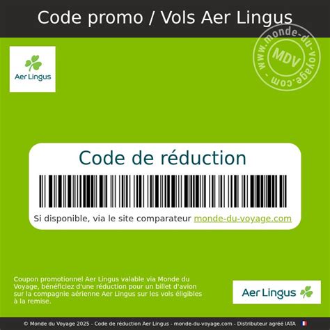 Aer Lingus Promo Code 2024 Avie Melina